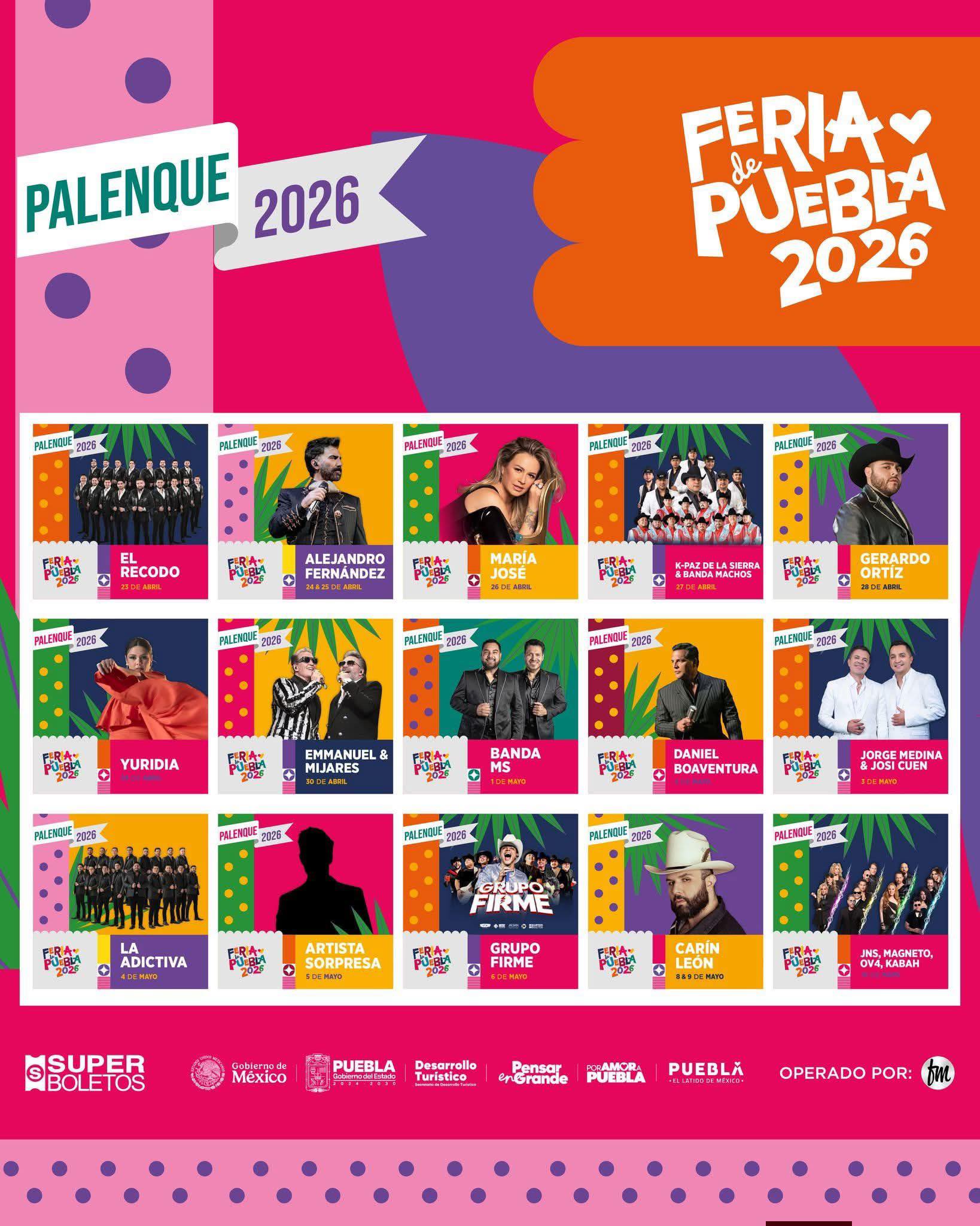 Palenque Feria Puebla 2026 Artistas Y Boletos Feria De Puebla 2026